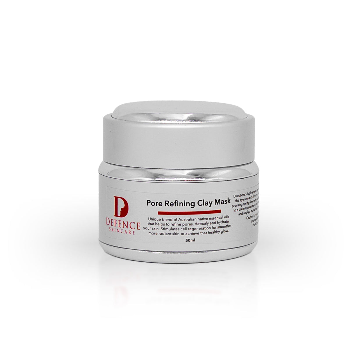Pore Refining Clay Mask 50ml – Defence Skincare